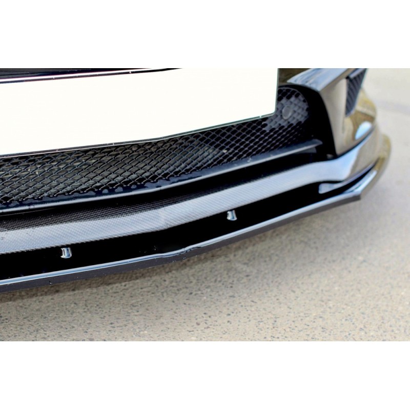 Spoiler Avant Mercedes Cla Amg c117 2013 2016 Abs Noir design2